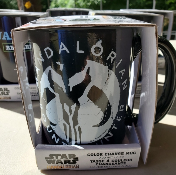 Disney | Dining | Disney Star Wars Mandalorian Mug Yoda Color Changing ...
